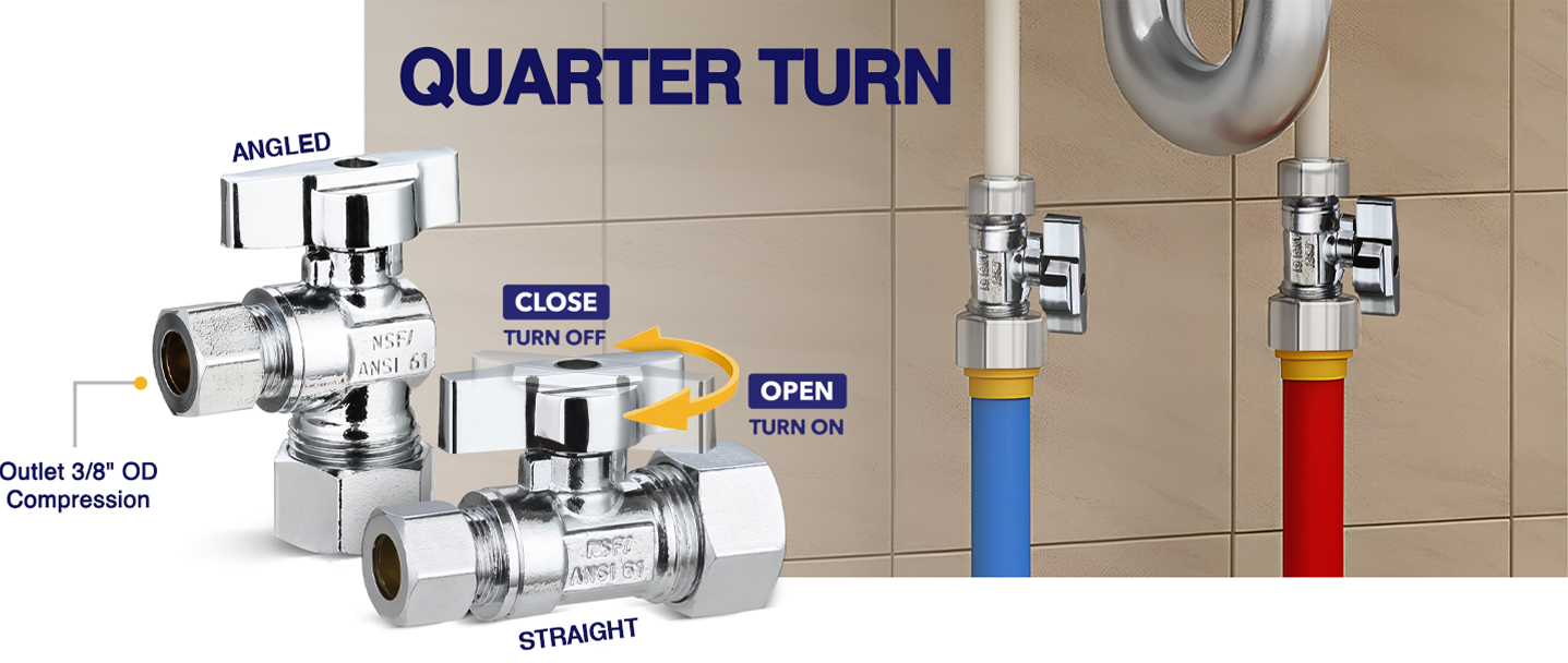 Plumb Tech Stop Valves – Quarter Turn, Multi-Turn & Tee Valves | Plumb ...
